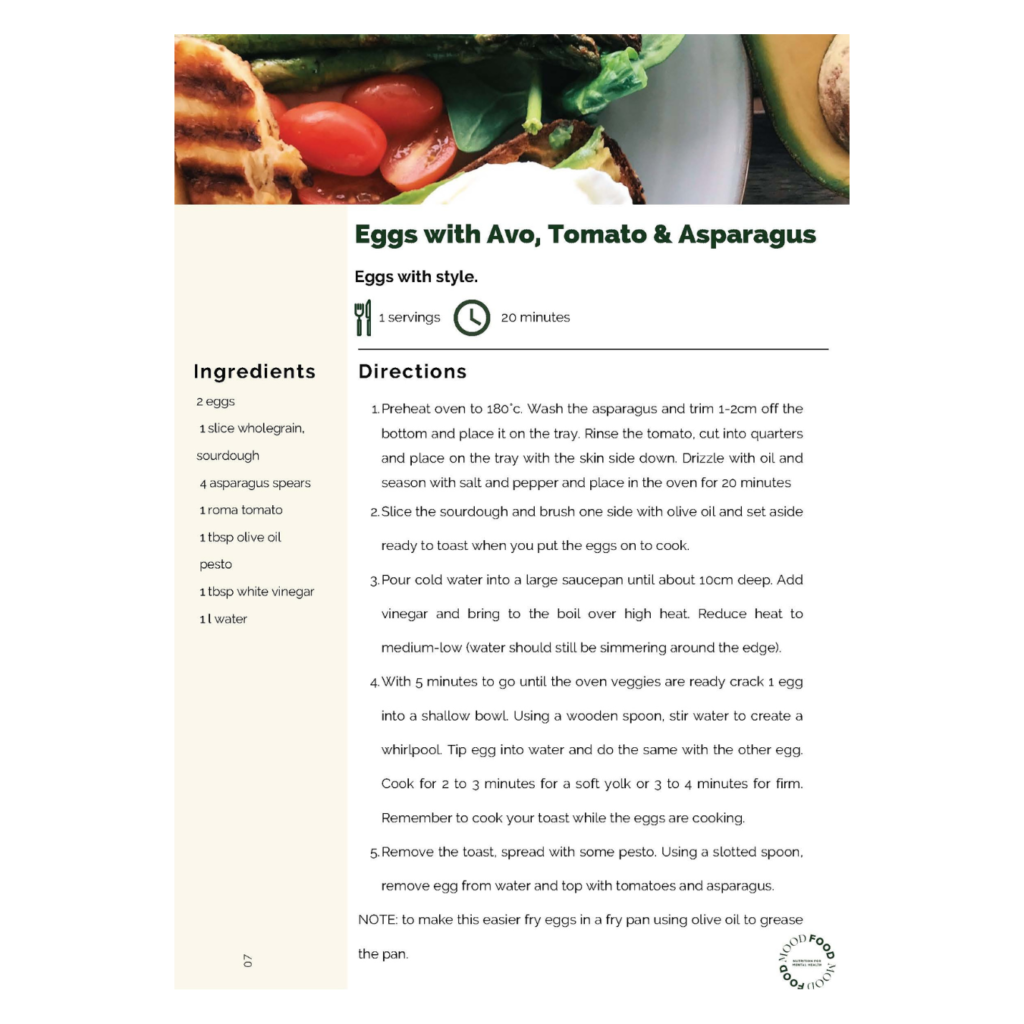 Mood Food E-Recipe Book - Mood Food Nutrition